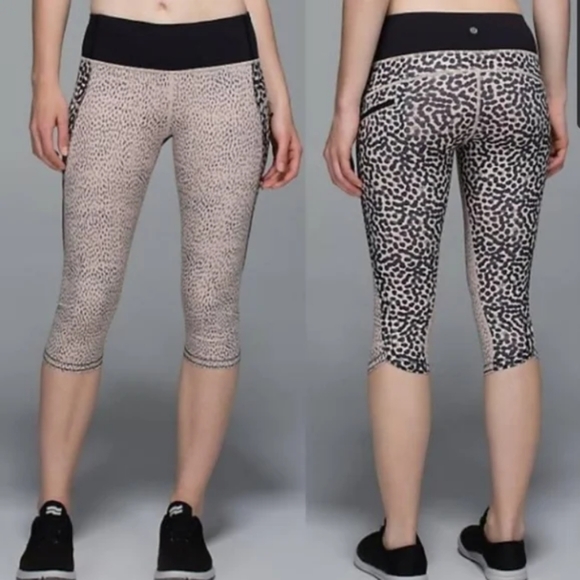 lululemon athletica | Pants & Jumpsuits | Lululemon Run Top Speed Crop ...